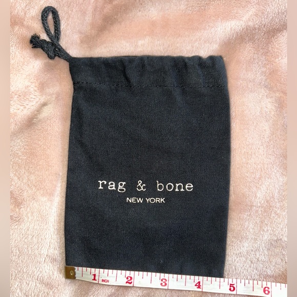 rag & bone | Bags | Rag Bone Small Black Drawstring Dust Bag 45 X 6 | Poshmark
